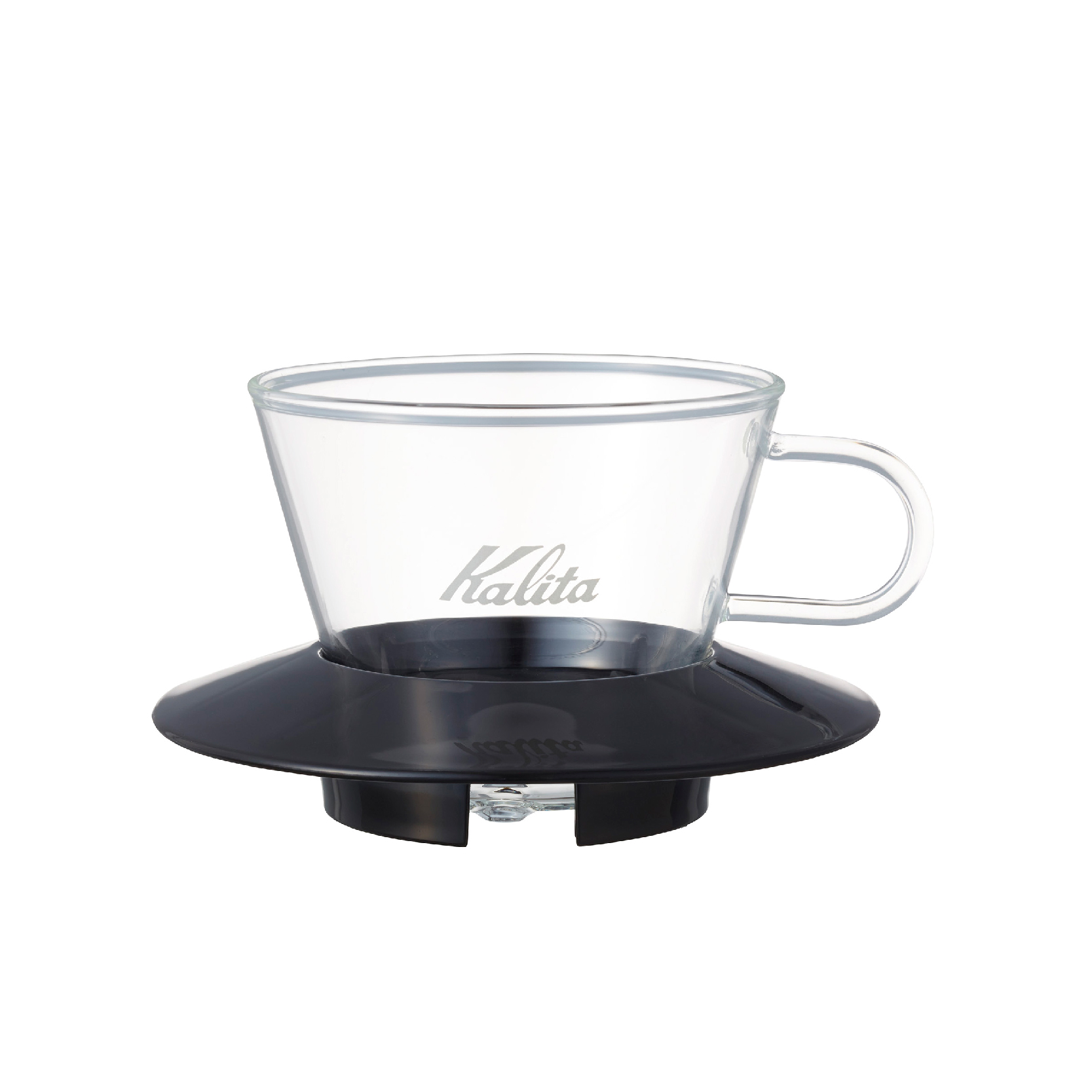Kalita Glass Wave Drip-155 (Black)
